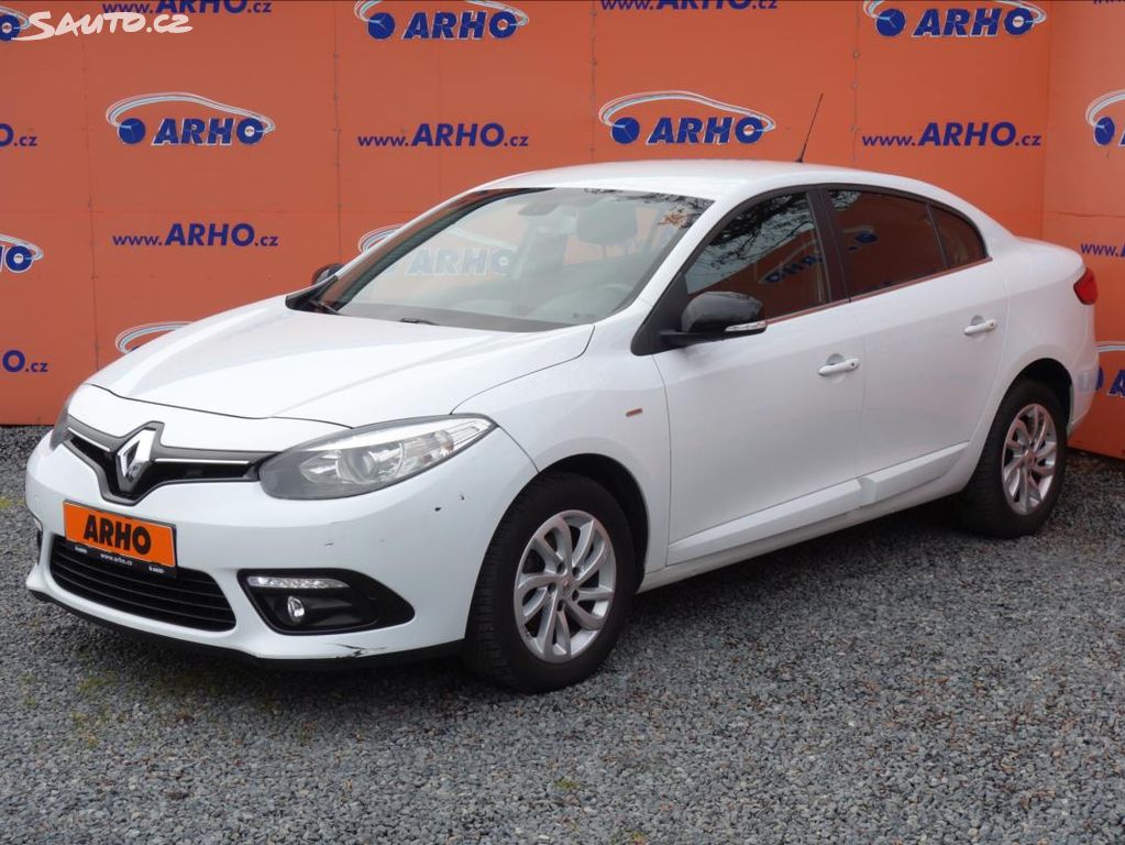 Renault Fluence 1,6 i 82KW,ČR,1 MAJ.,LIMITED. | Sauto.cz