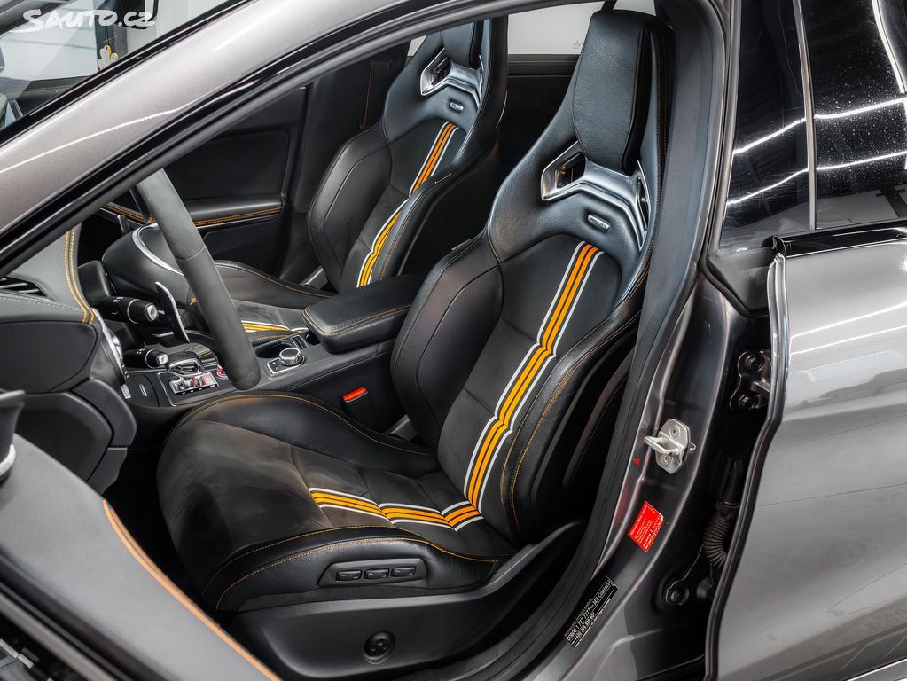Mercedes-Benz CLA 45AMG 4-MATIC SB, DPH, ORANGE | Sauto.cz