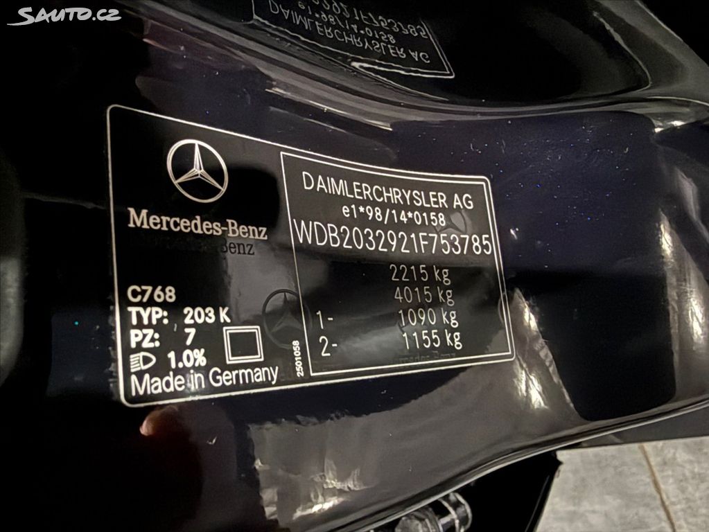 Mercedes-Benz Třídy C 3,0 i V6 W203 4MATIC SPORT | Sauto.cz