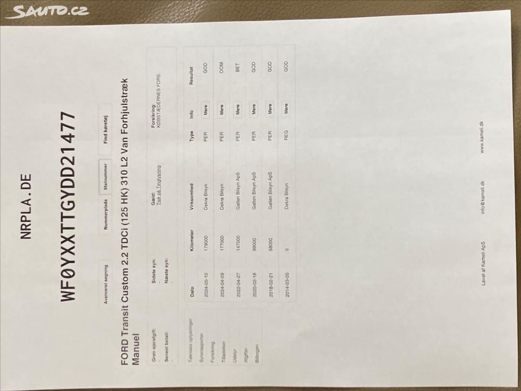 Ford Transit Custom 2,2TDCi L2 92KW AC TZ 2,8T TOP | Sauto.cz